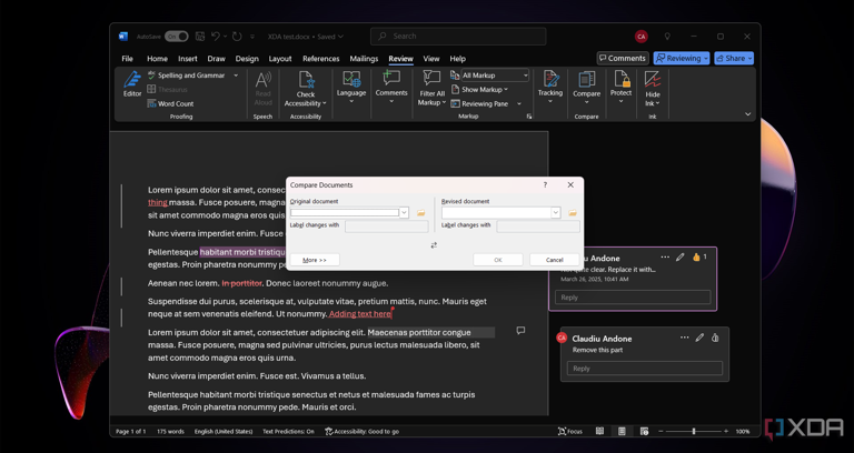 5 collaboration options in Word to help you organize editing