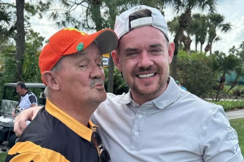 Danny O’Carroll reunites with dad Brendan in Florida after Dancing With ...