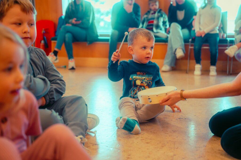 Young residents 'toddling' into theatre for fun times