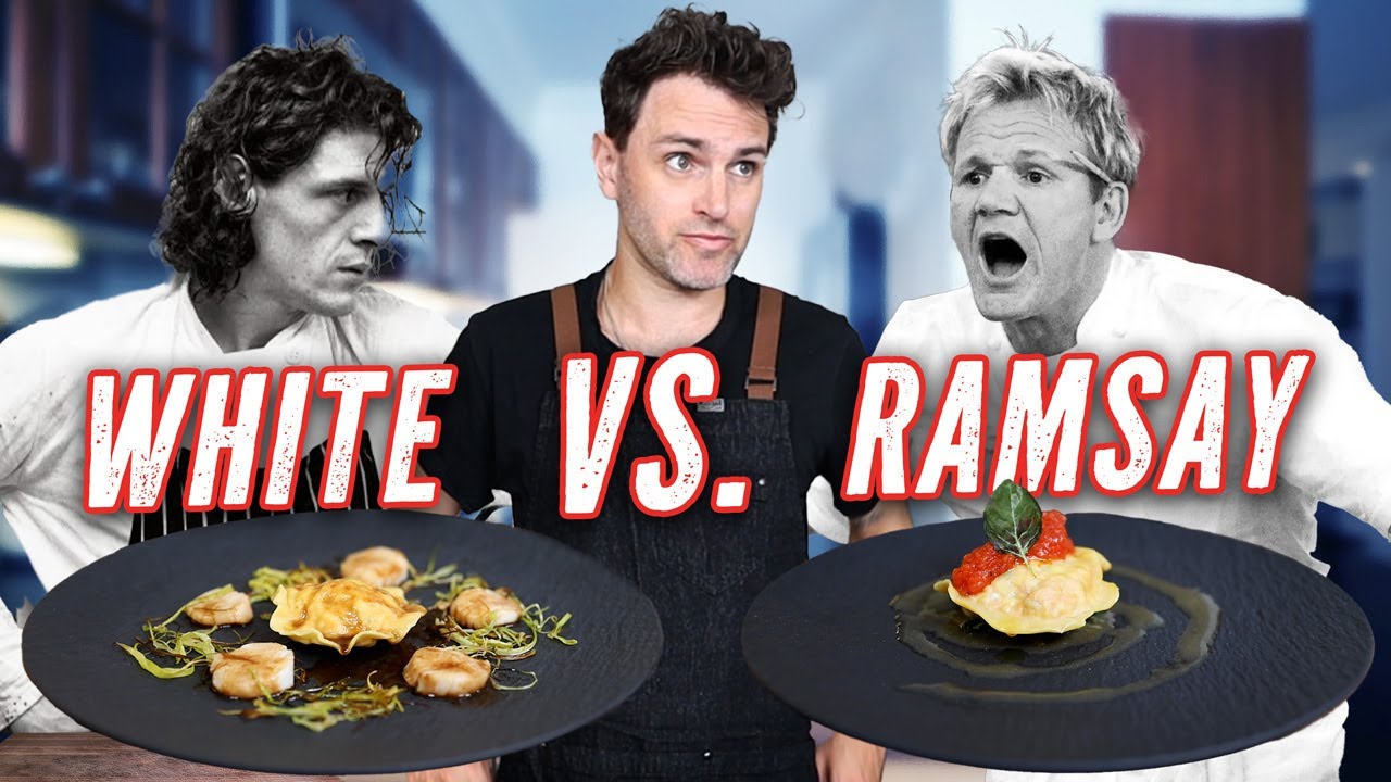 Lobster Ravioli Cage Match: Gordon Ramsay vs. Marco Pierre White