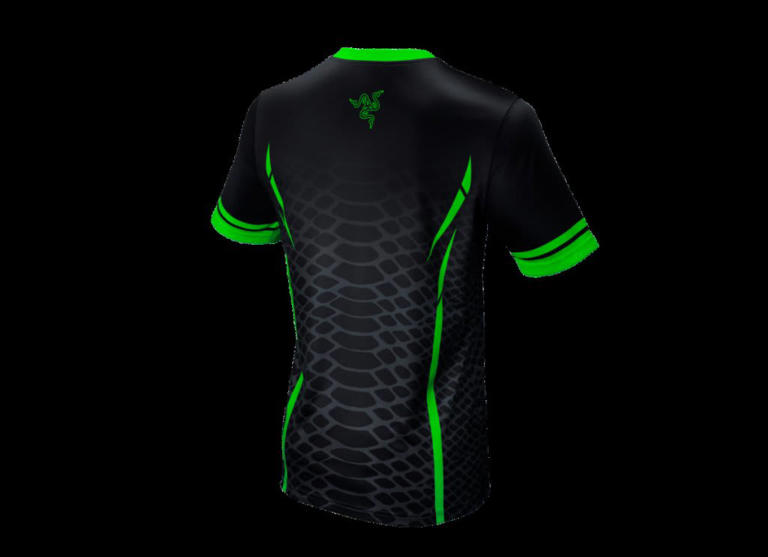 Razerから軽量で通気性、吸湿性に優れた高性能ゲーミングジャージ「Team Razer Jersey」が登場！