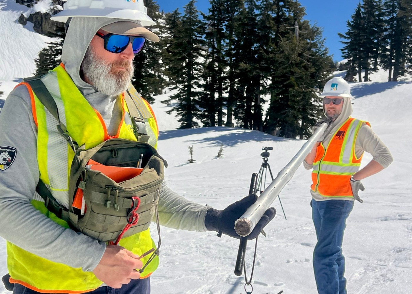 Snowpack levels trending above average in latest PG&E survey