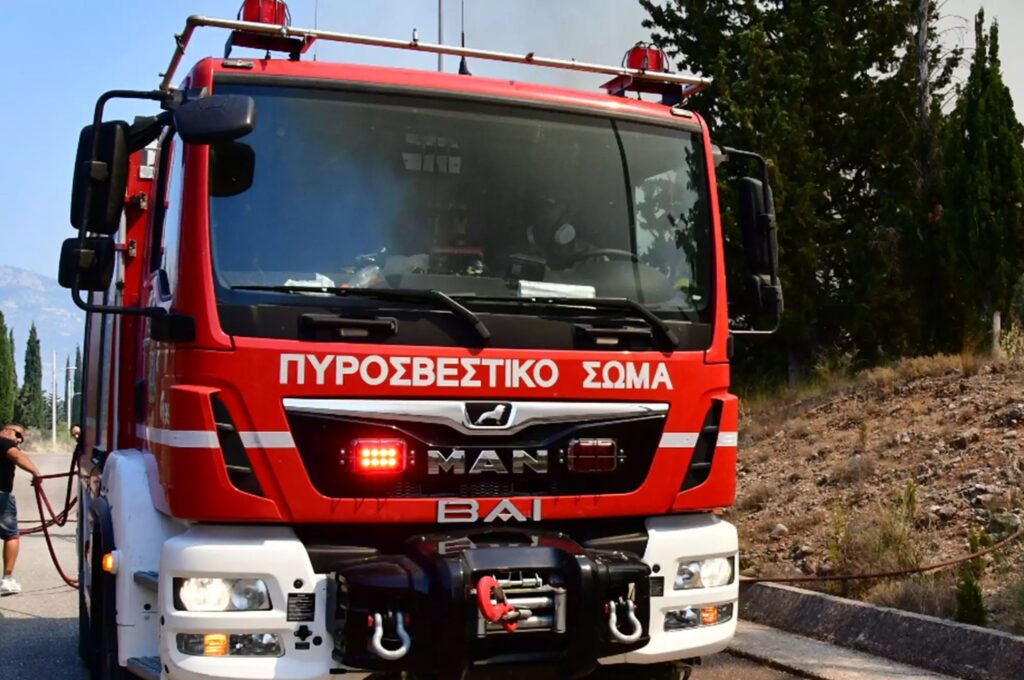 Φωτιά-Σάμος: Ισχυρές πυροσβεστικές δυνάμεις-[Φωτογραφίες]