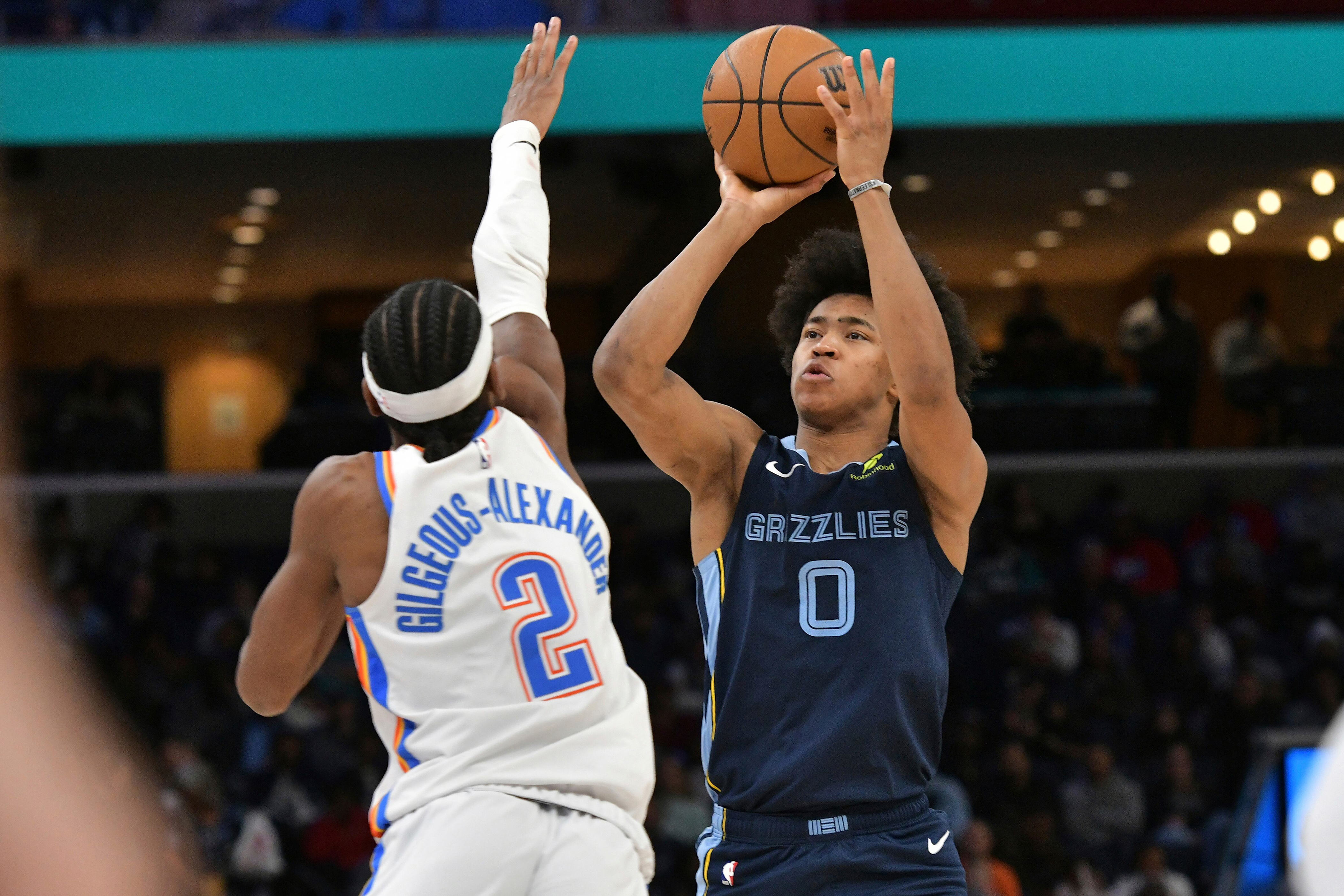 Gilgeous-Alexander drops 37 as Grizzlies fall to Thunder, 125-104