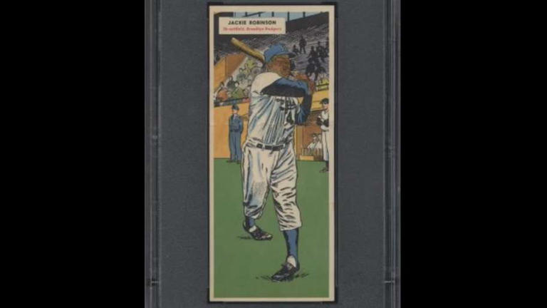 1955 Topps Doubleheaders Jackie Robinson & Don Hoak: A Great Vintage Card