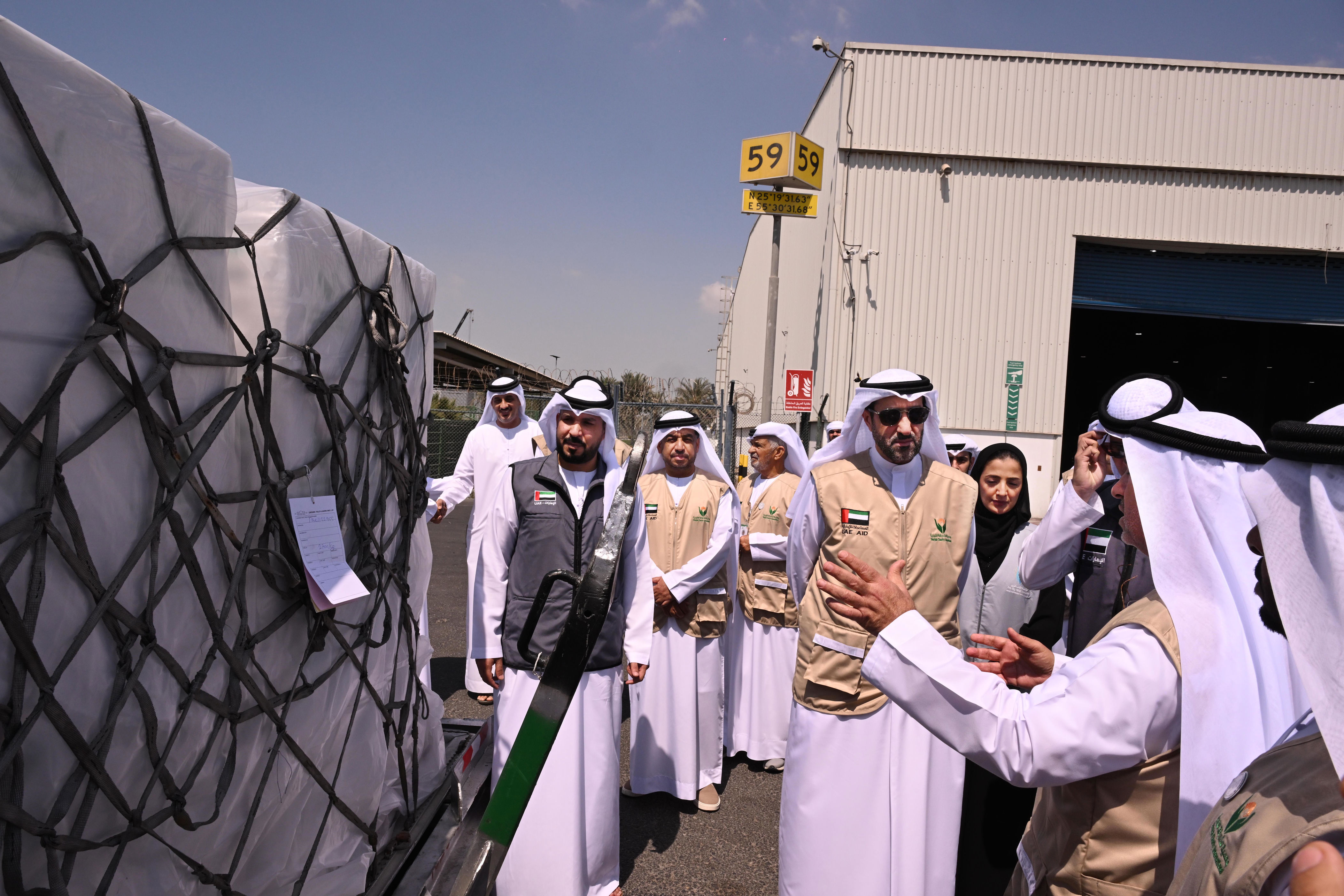 SCI, TBHF send aid plane to Gaza