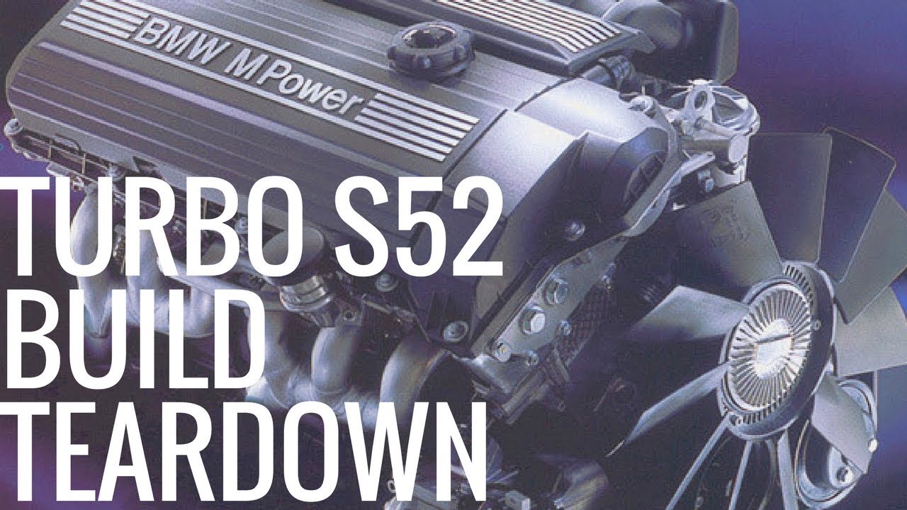 BMW S52 Engine Tear Down for a Gnarly Turbo Build