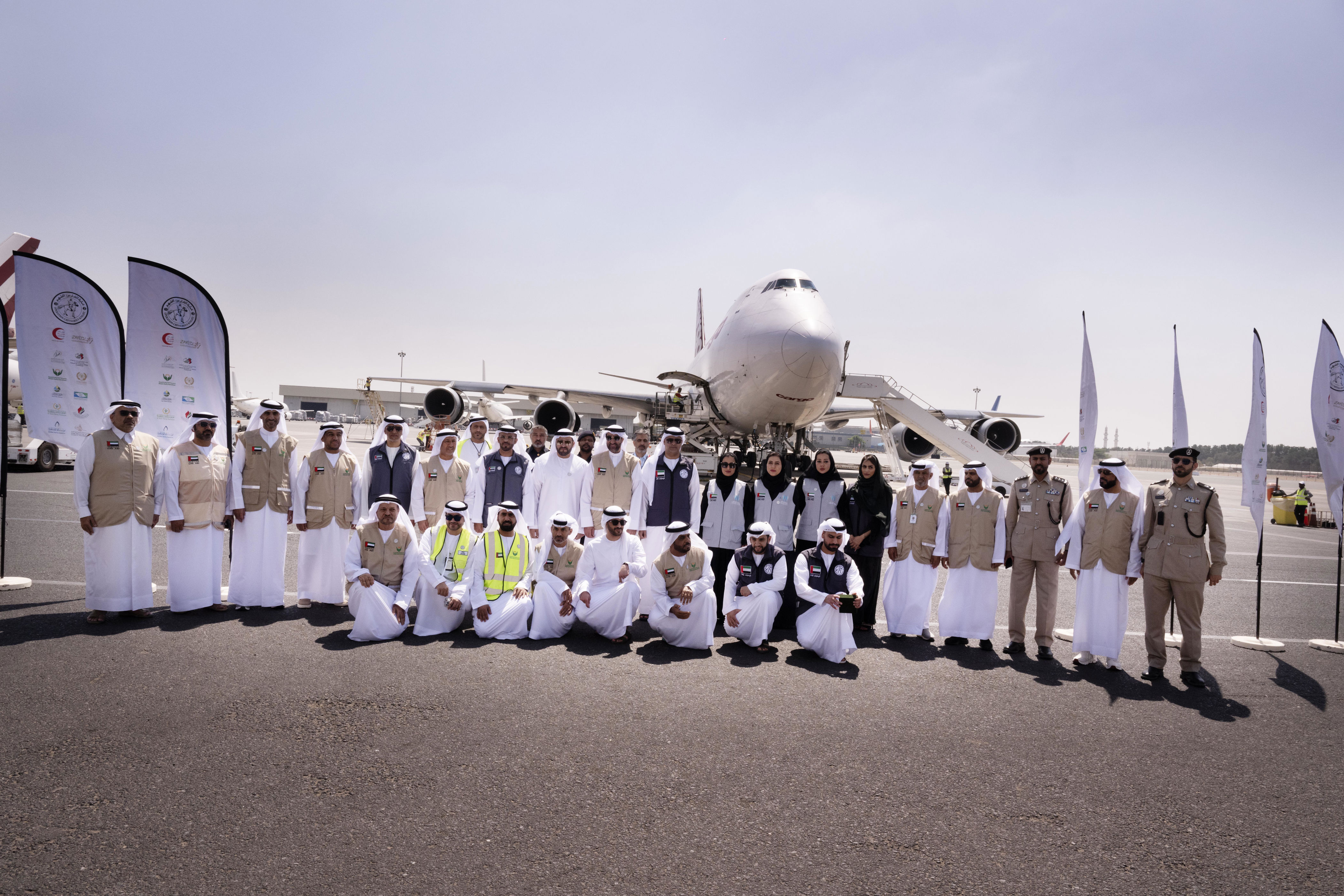 SCI, TBHF send aid plane to Gaza