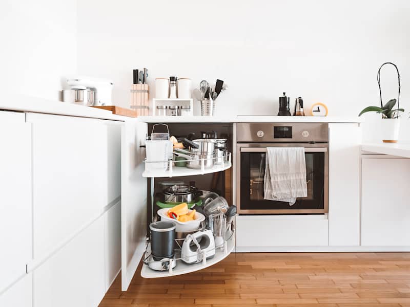 The 10 Smartest Tricks for Organizing a Corner Cabinet in Your Kitchen