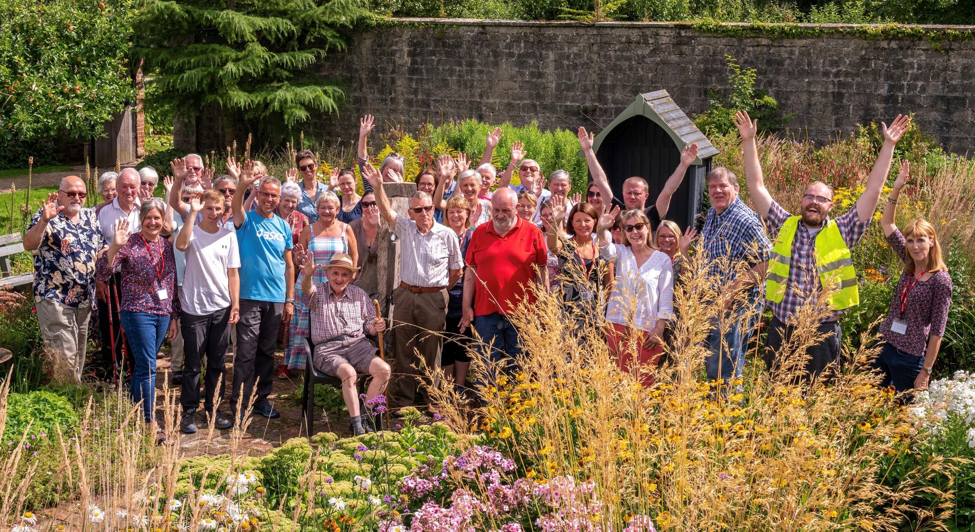 Give time and watch yourself bloom at Ripon Walled Garden