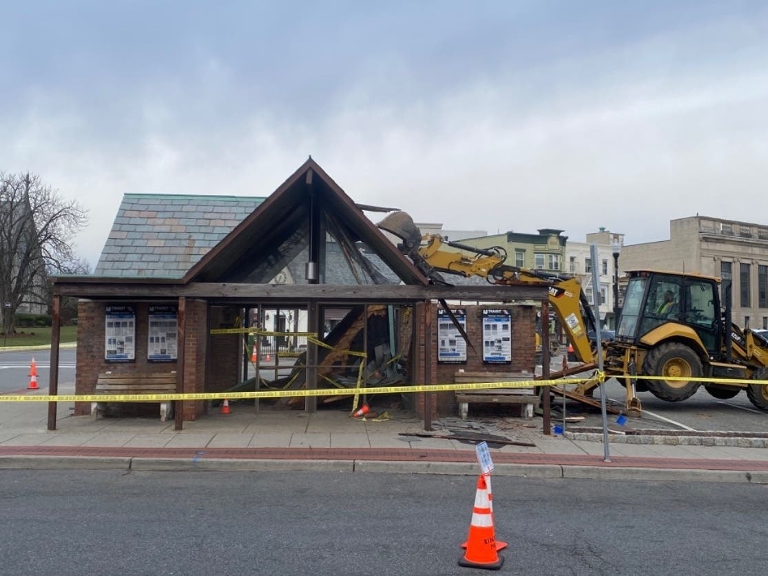 Old Brick Ridgewood Bus Stop Demolished: Here's What's Next