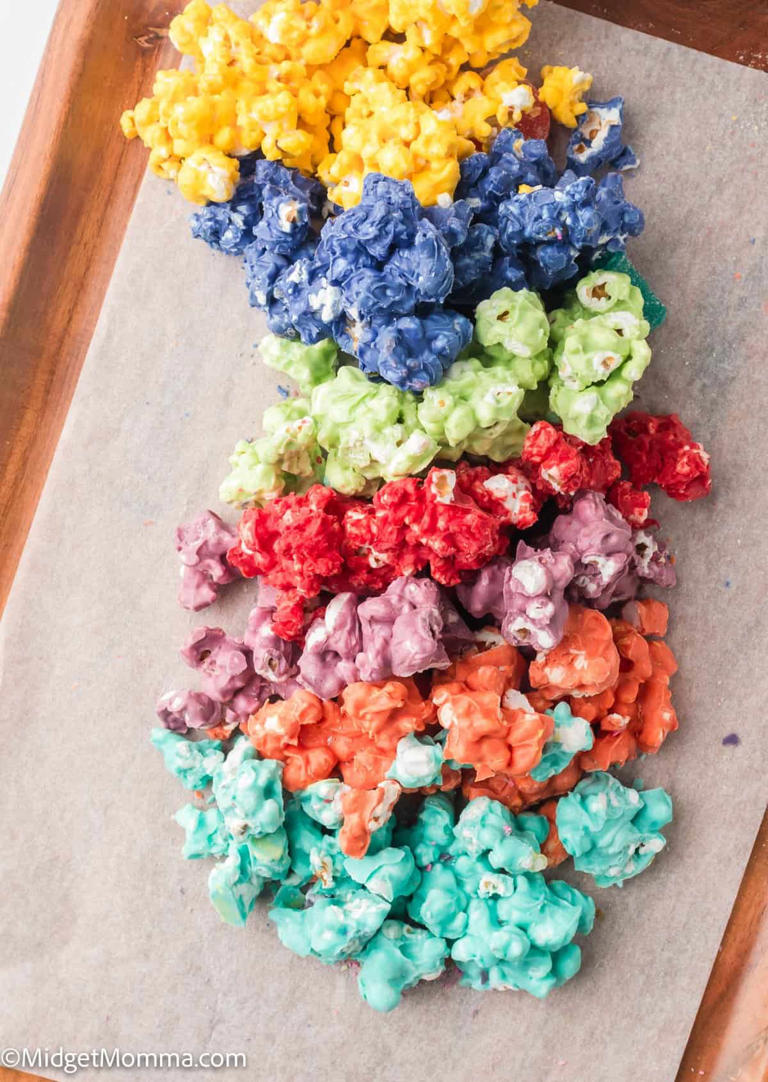 Rainbow Popcorn Recipe