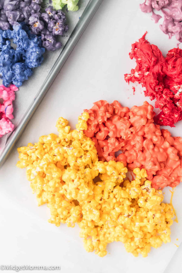 Rainbow Popcorn Recipe