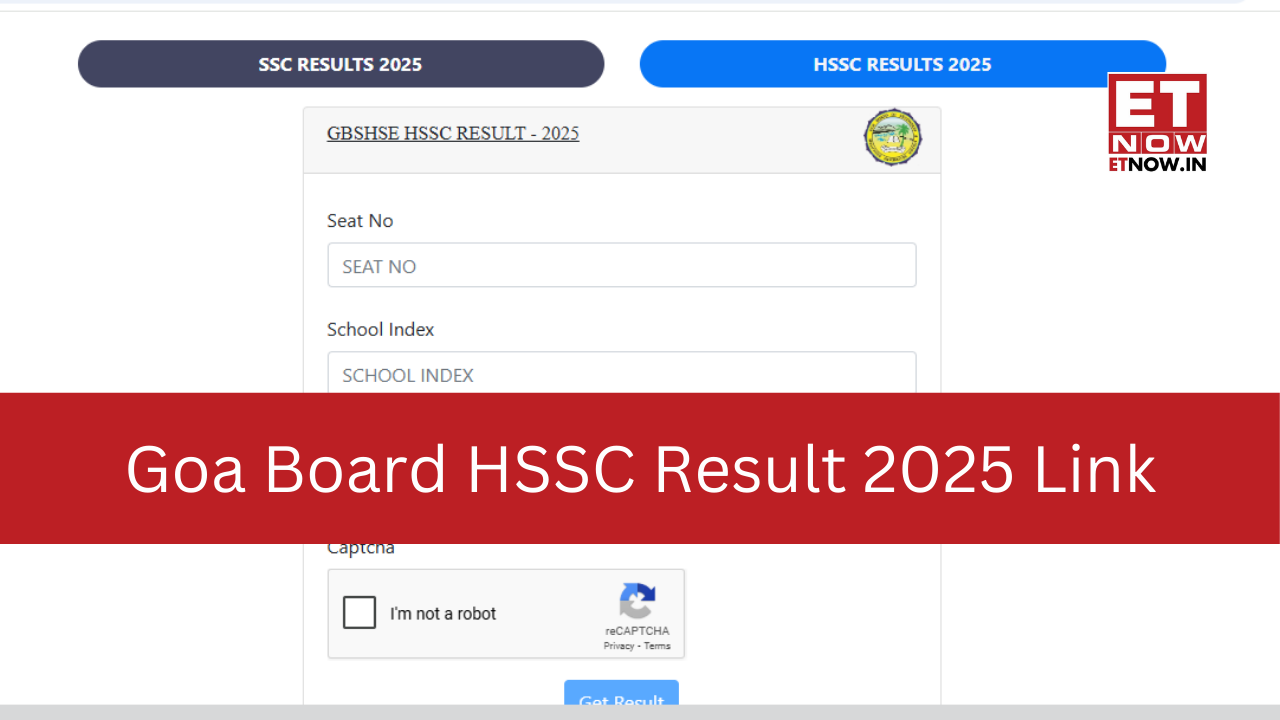 Goa Board HSSC result 2025 link at results.gbshsegoa.net; How to ...