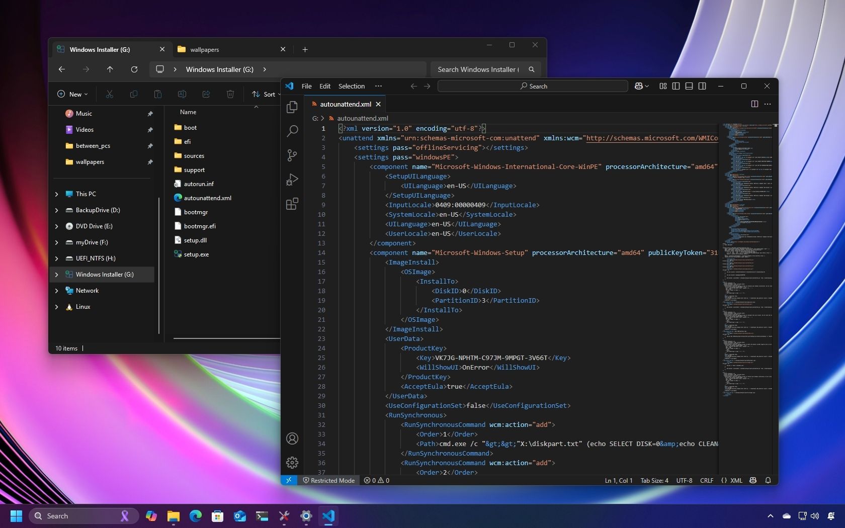 How to easily create an unattended answer file for Windows 11