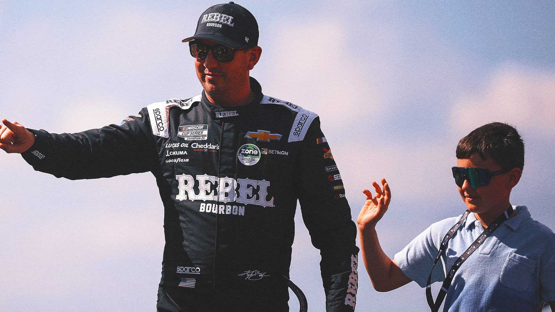 Kyle Busch races against son Brexton, 9, for first time: 'I've got ...