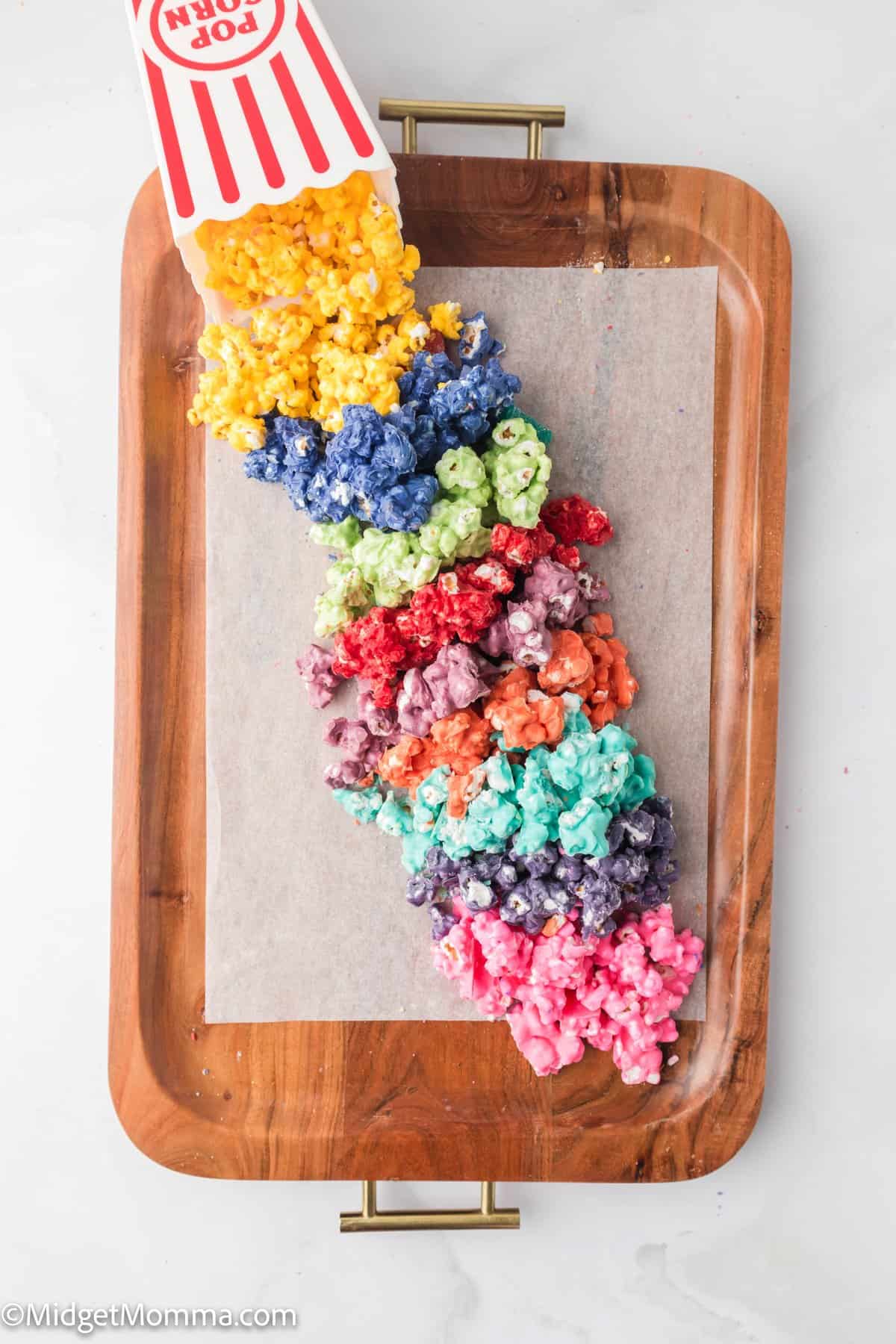 Rainbow Popcorn Recipe