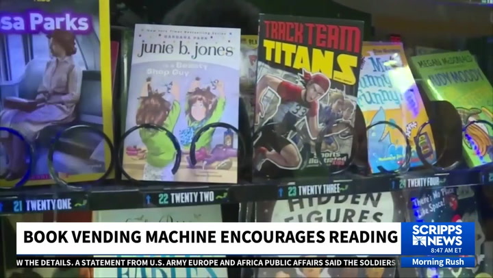 Martin County Schools' Unique Vending Machine Boosts Reading