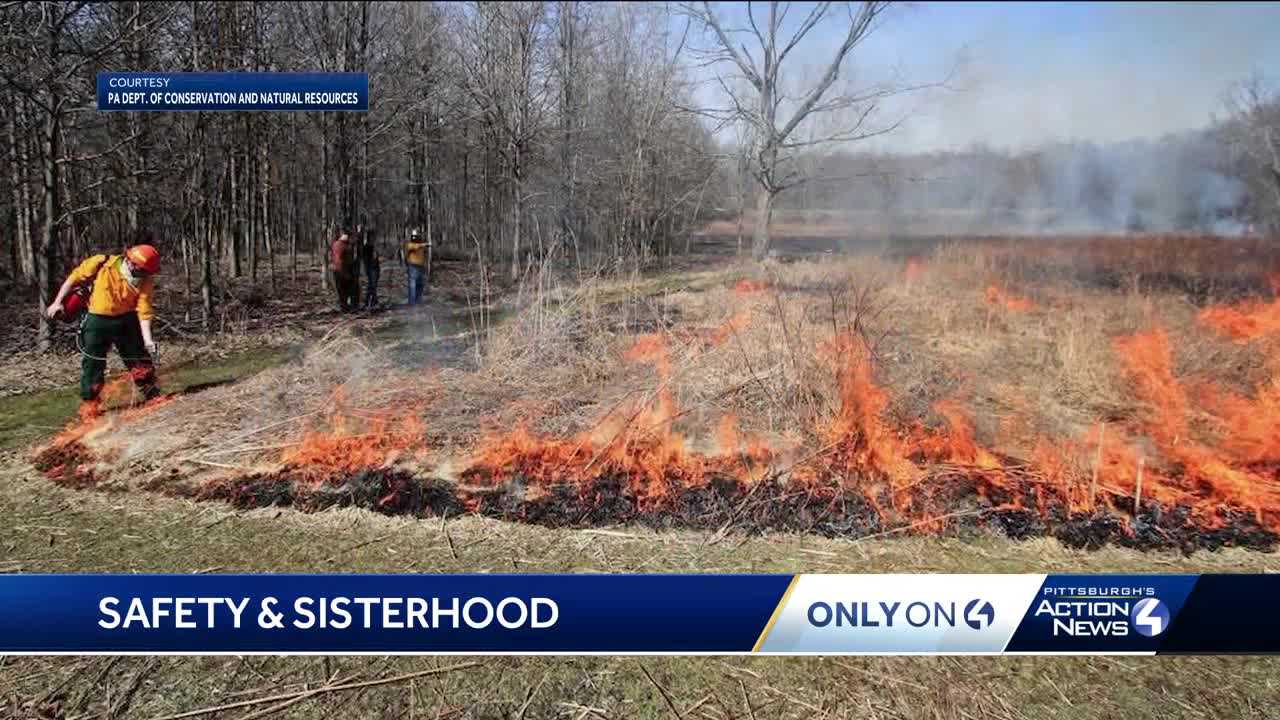 First all-female crew completes historic prescribed burn at Jennings ...