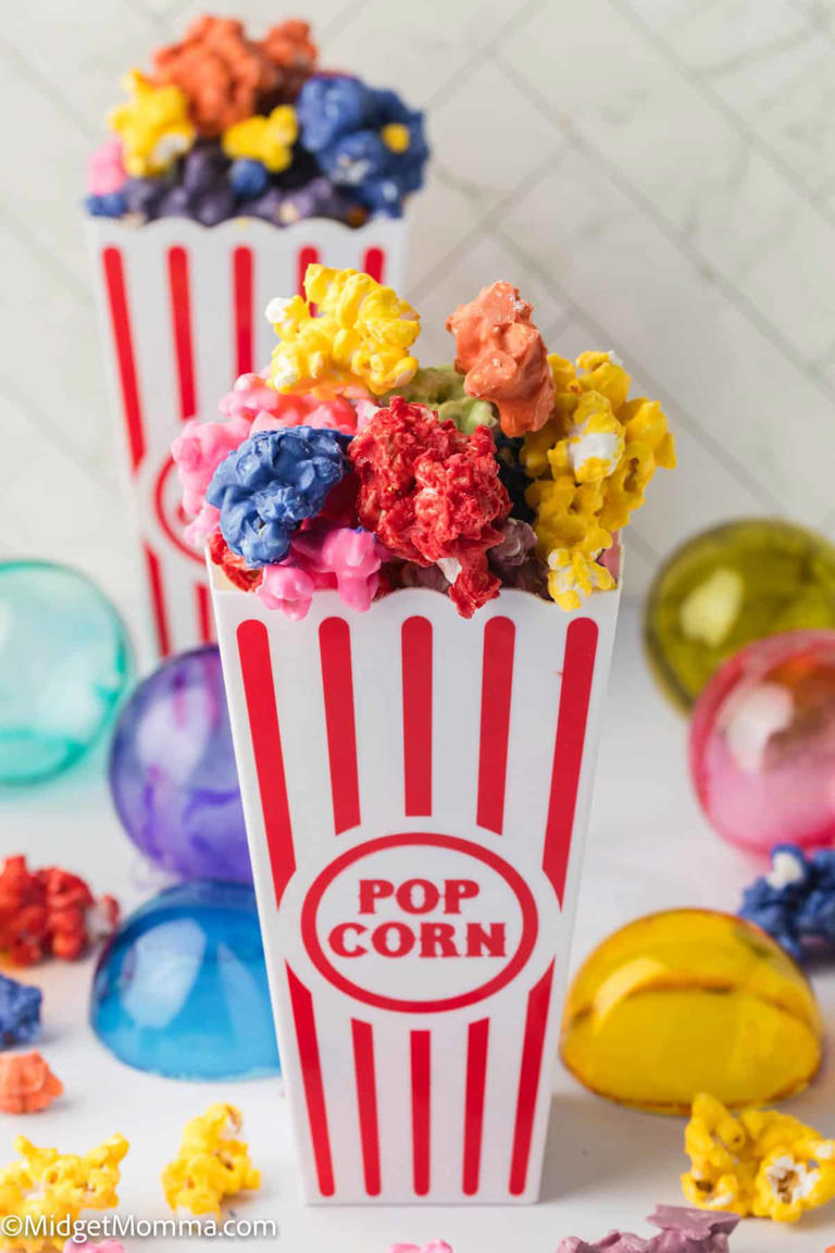Rainbow Popcorn Recipe