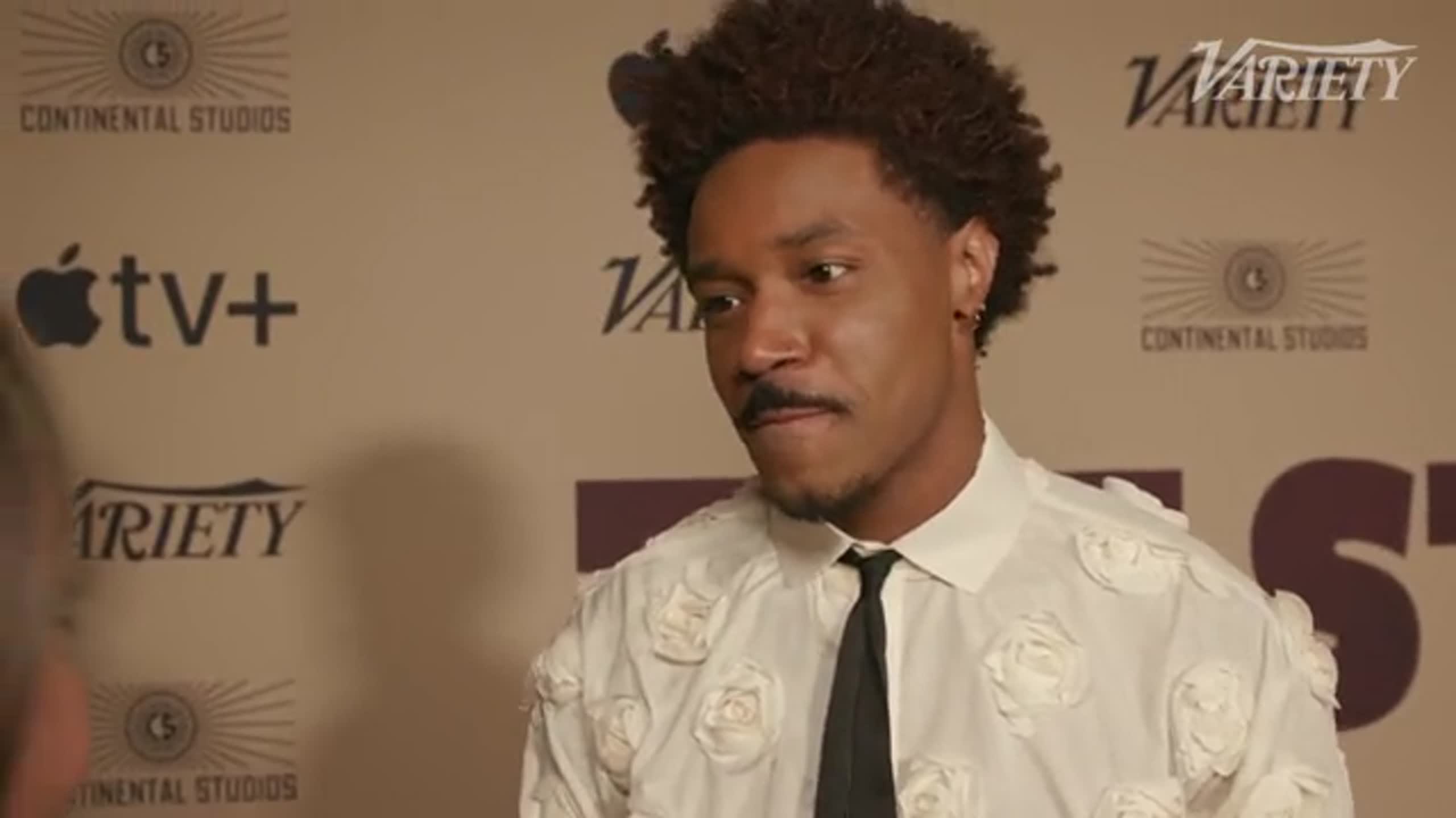 Dewayne Perkins Interview at "The Studio" Premiere Screening