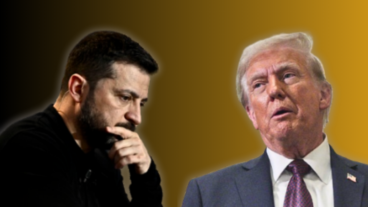 Zelensky scared of Trump? Ukrainian president takes a step back after ...