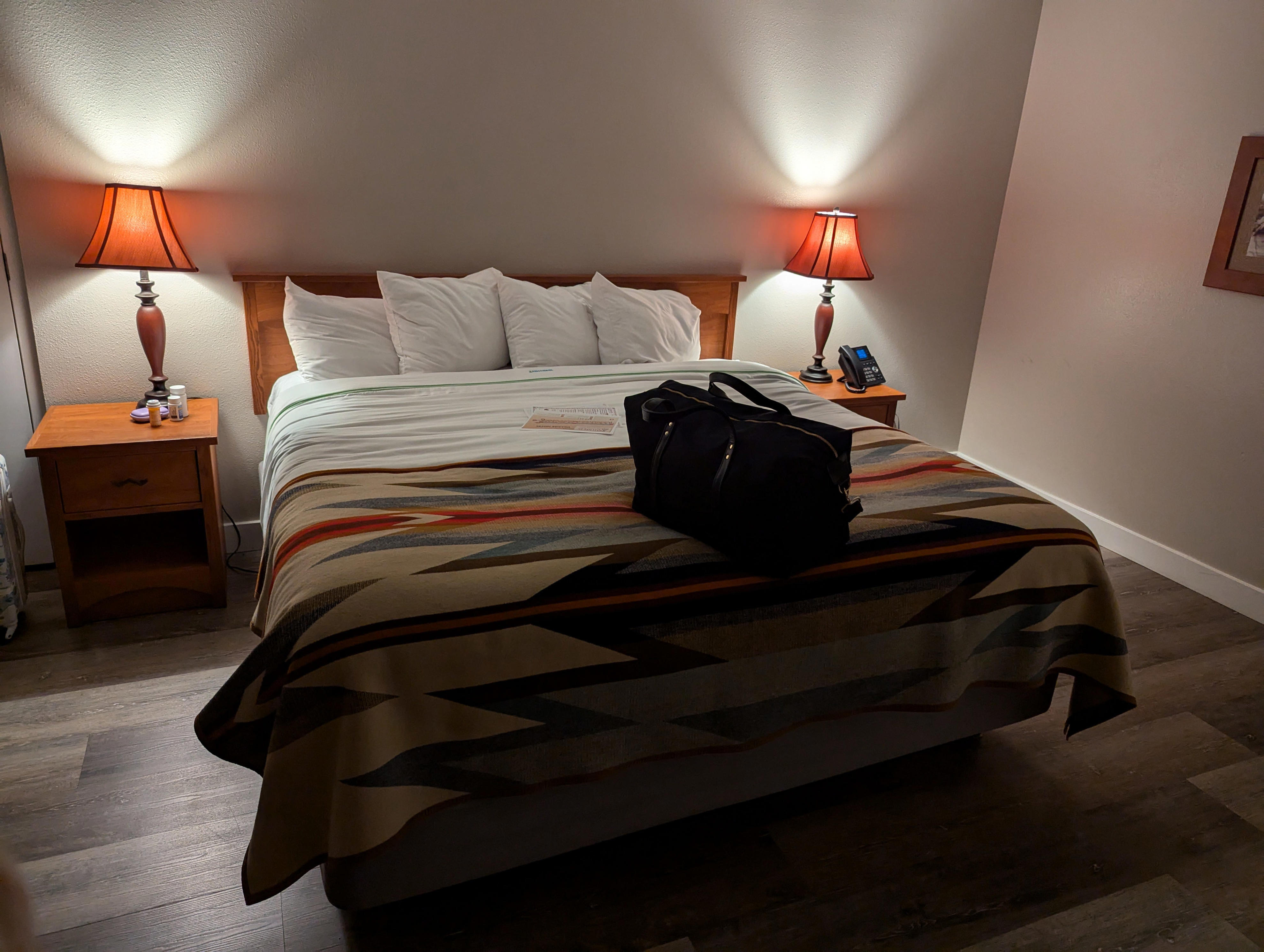 We stayed at Kah-Nee-Ta Hot Springs Resort in Oregon for $120 a night ...