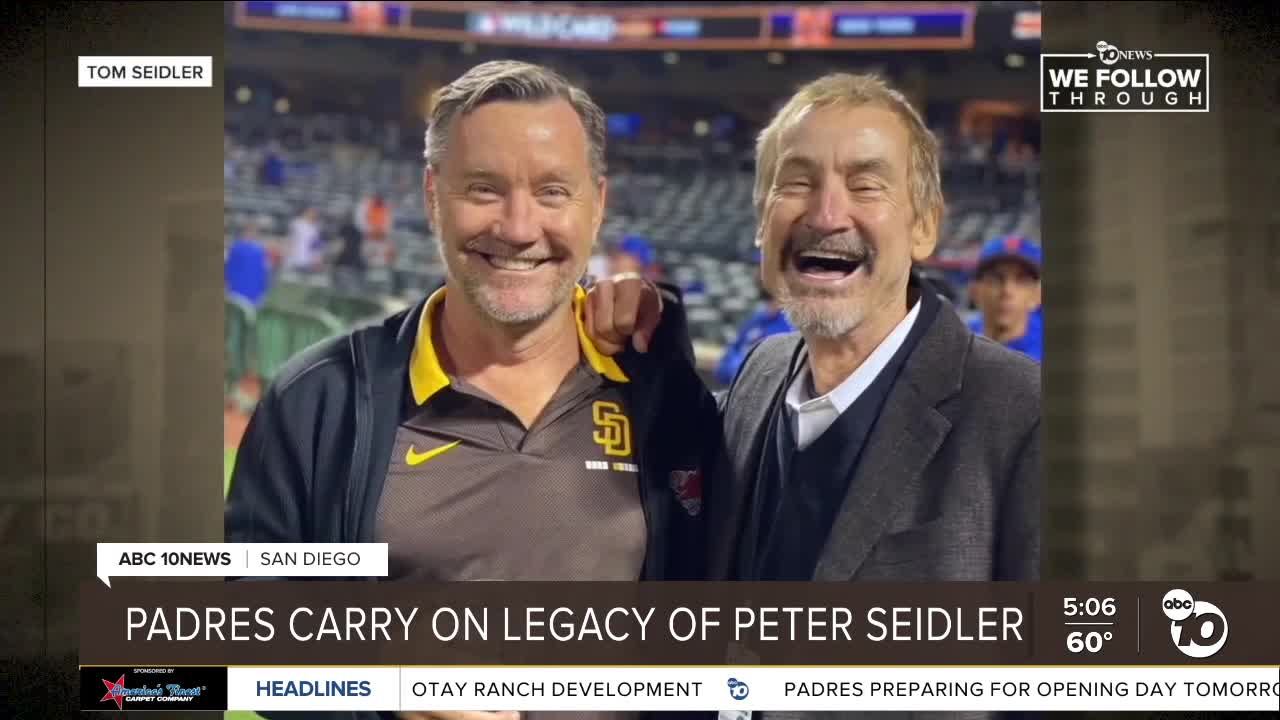 Padres carry on legacy of Peter Seidler