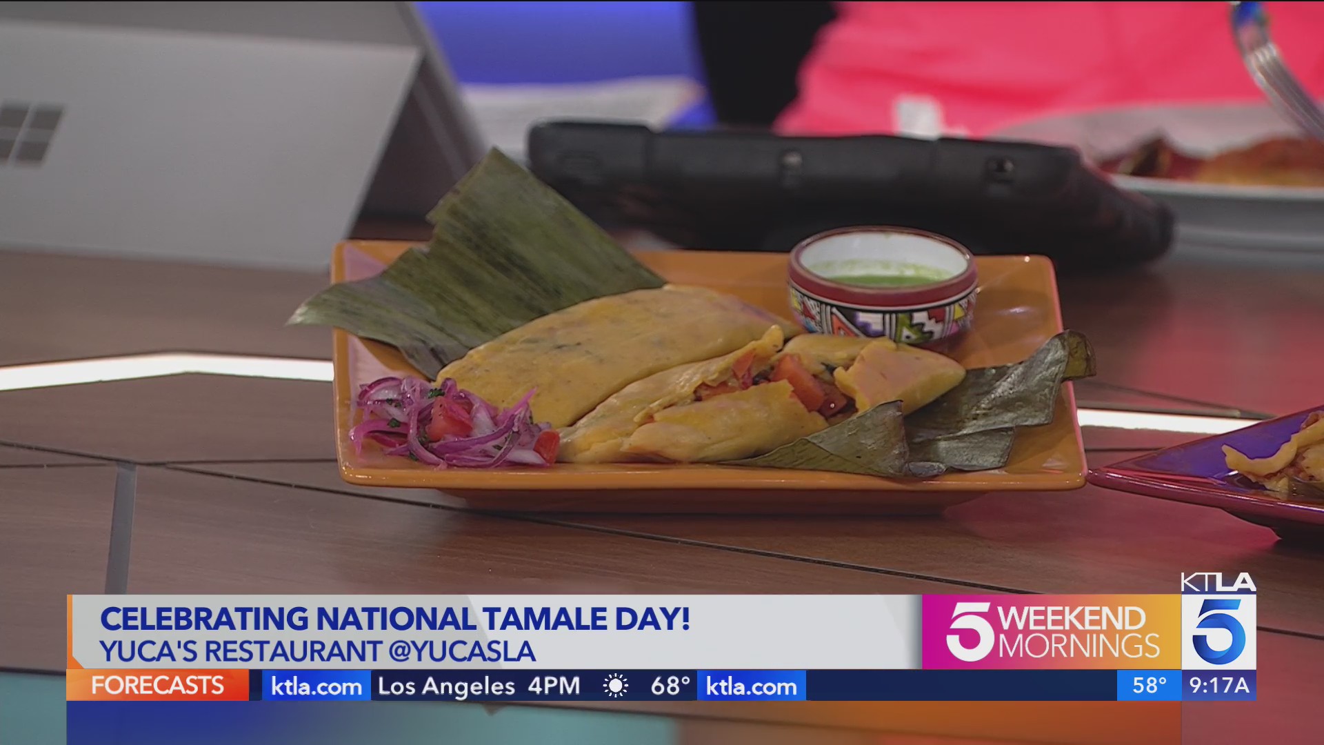 KTLA celebrates National Tamale Day with Re:Her + Yuca's Restaurants
