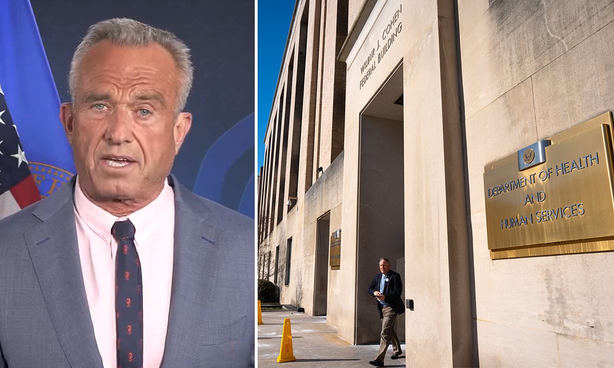 RFK Jr. plans to slash 20,000 jobs in latest DOGE-inspired purge