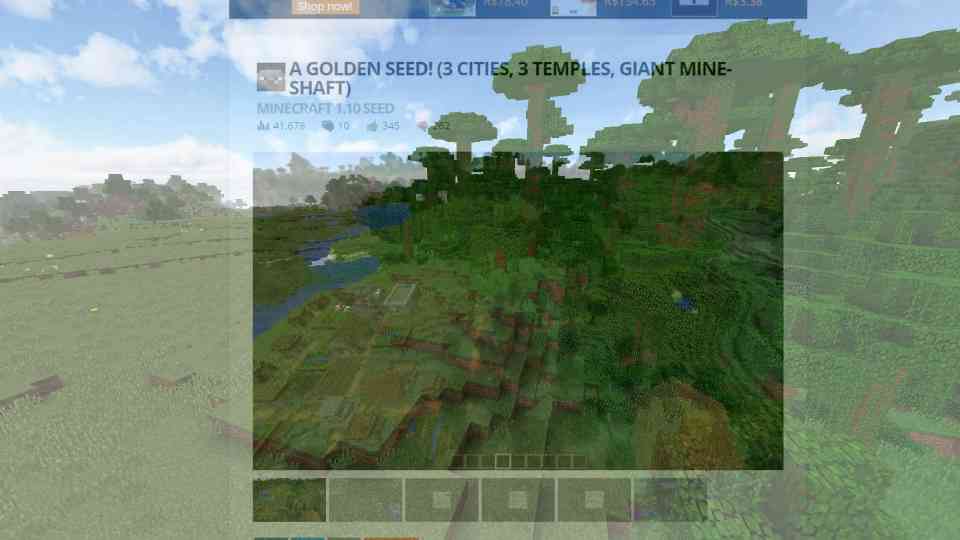 TOP 5 MINECRAFT SEEDS! - Minecraft 1.11.2 - Mansion and Village Seeds!