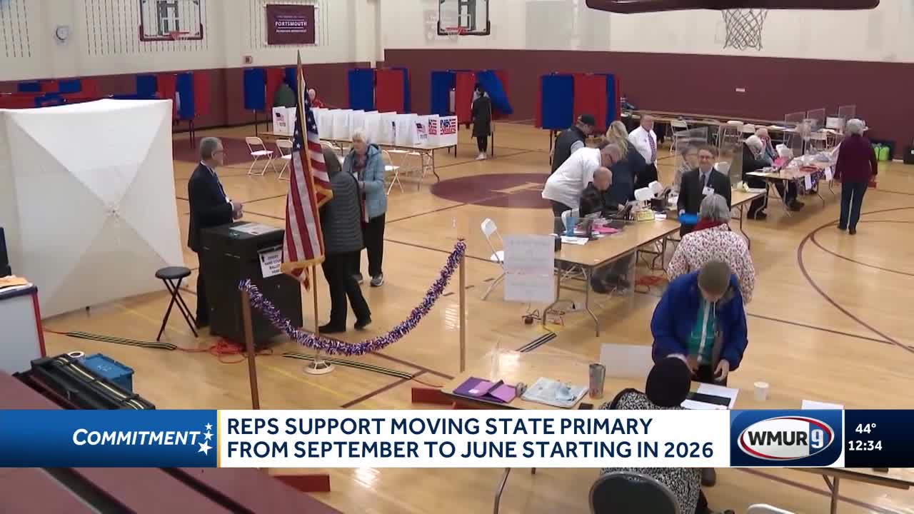 New Hampshire reps support moving primary from September to June ...