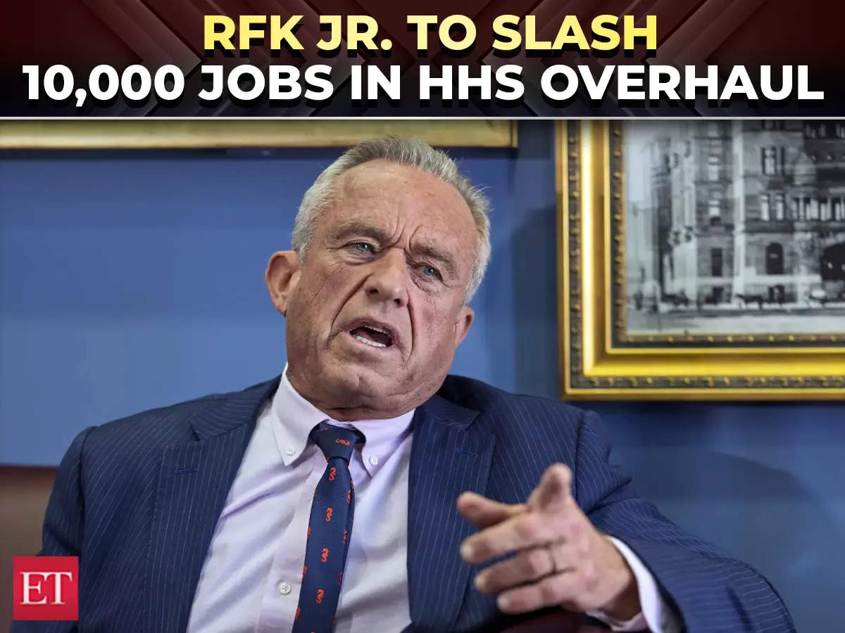 'Make America Healthy Again': Robert F Kennedy Jr announces job cut ...