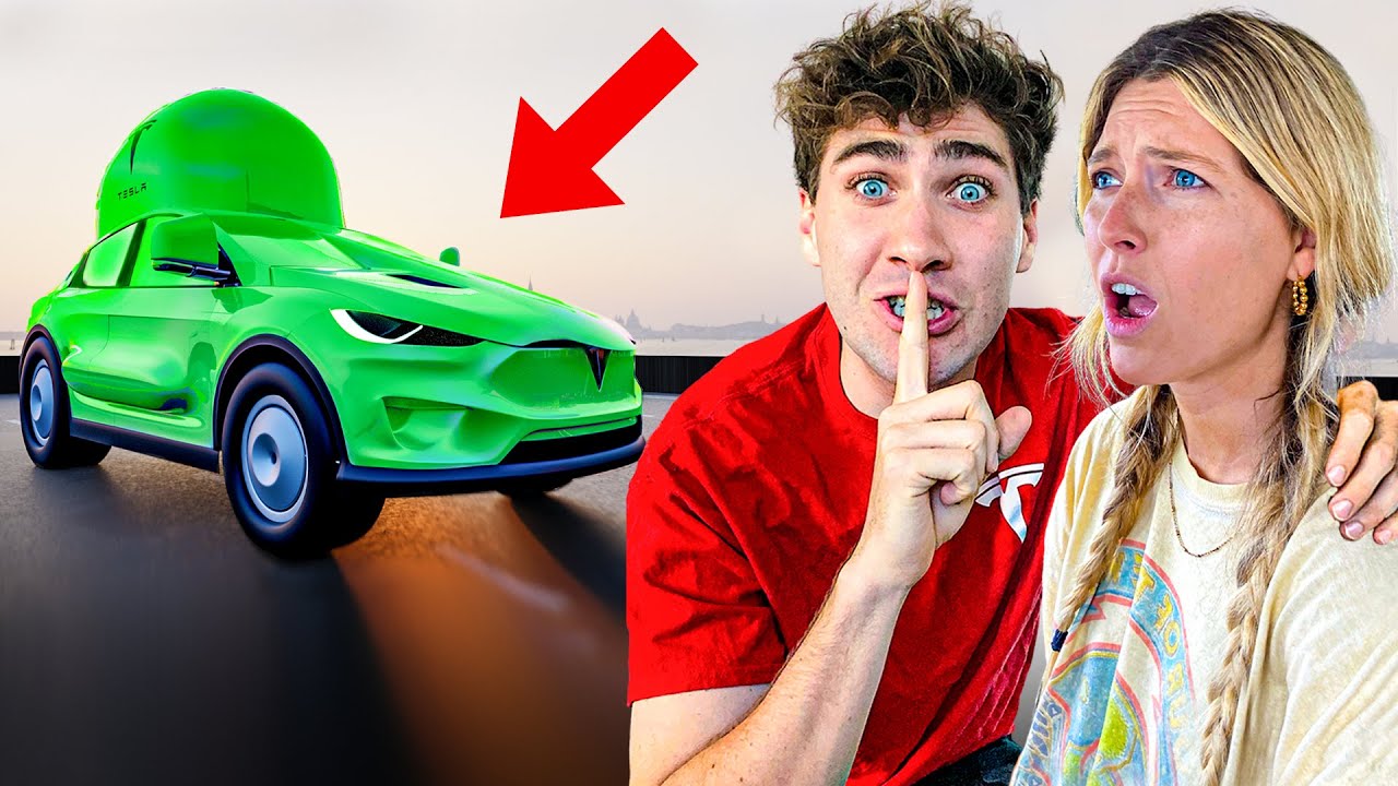 Fooling Strangers With FAKE Tesla!