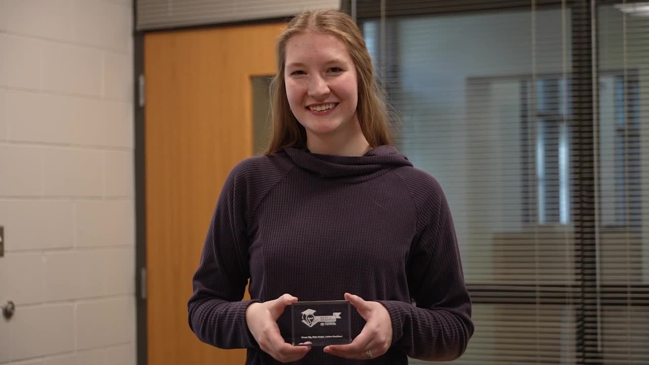 March's Best and Brightest Student: Air Academy's Kendall Stevens