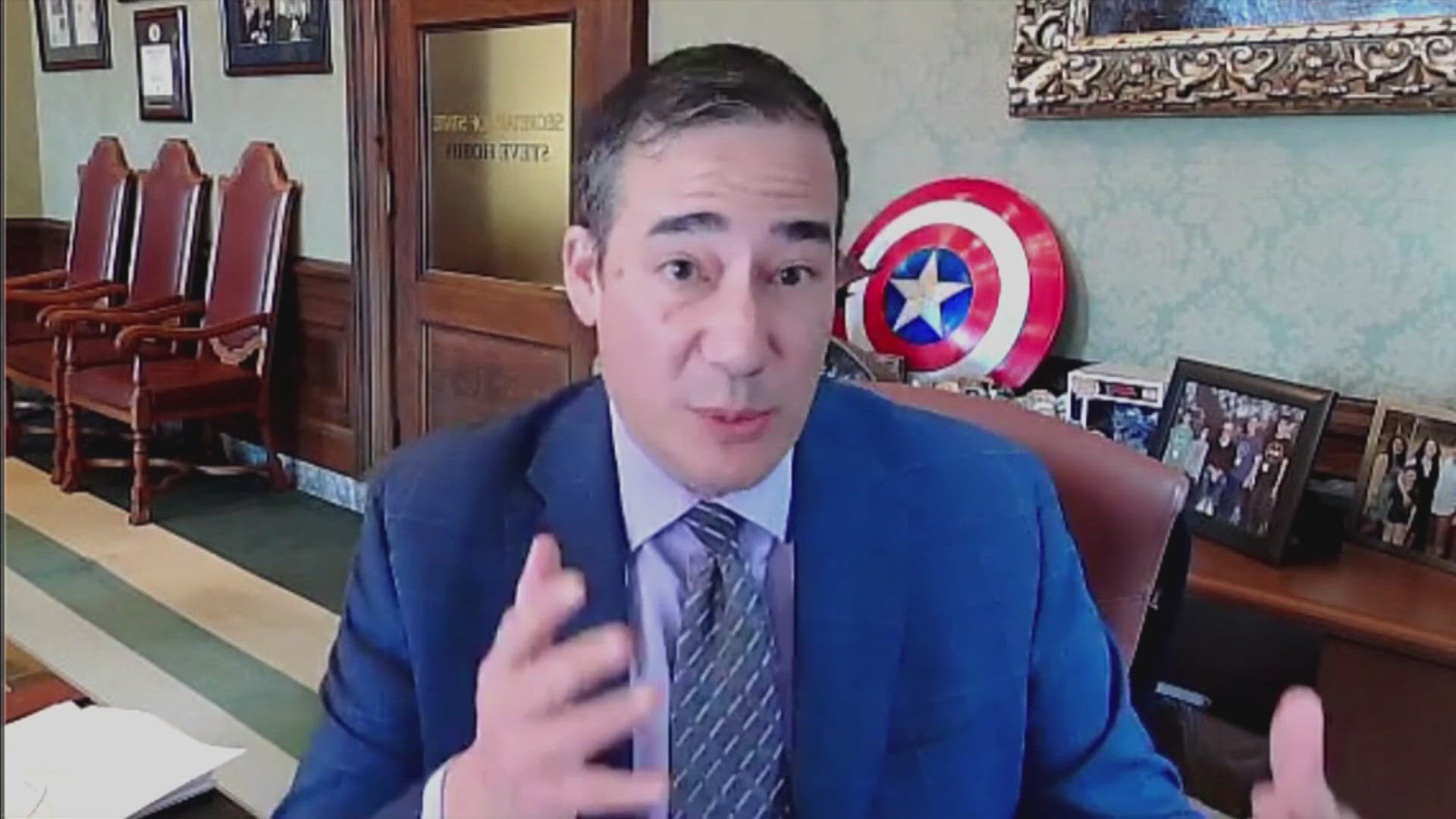 Washington Secretary of State Steve Hobbs responds to Trump's executive ...