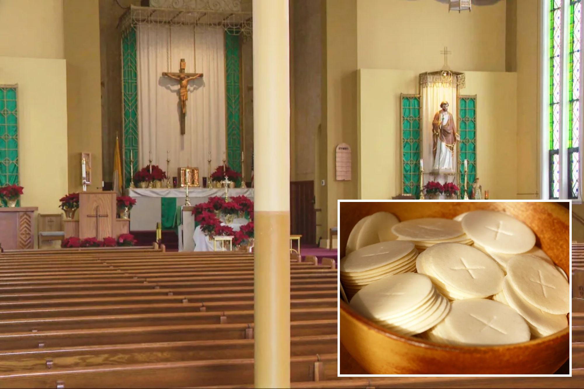 Communion wafer thought to be a ‘miracle’ actually just covered in ...