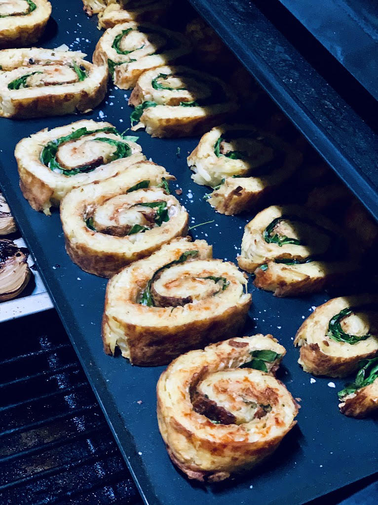 This Cheesy Potato Roulade with Spinach Is the Fancy Grilled Side That ...