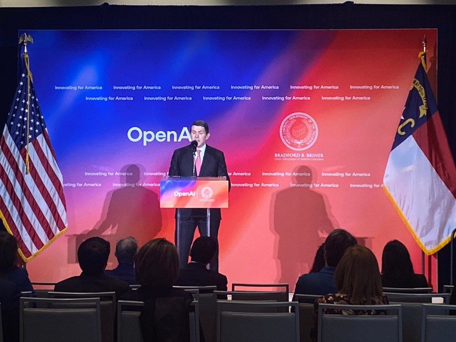 NC Treasurer to use OpenAI pilot program to improve government services