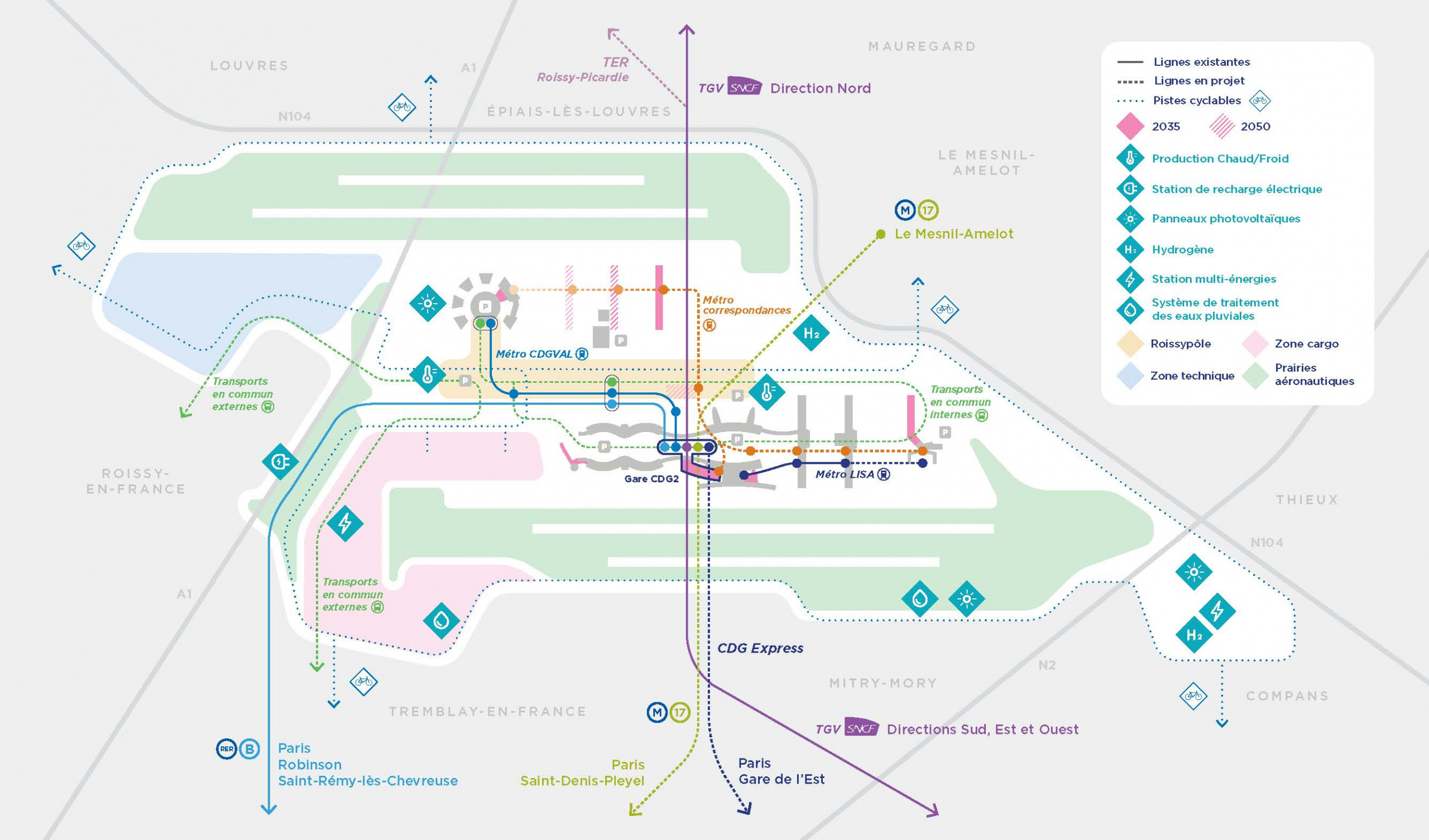 Comment ADP souhaite-t-il transformer l’aéroport de Paris-CDG sans ...