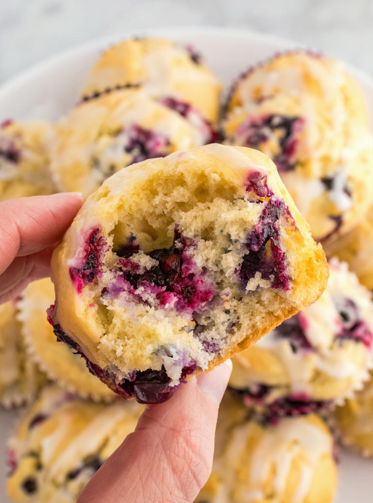 Sunny Delight in Every Bite: Lemon Blueberry Muffins Recipe