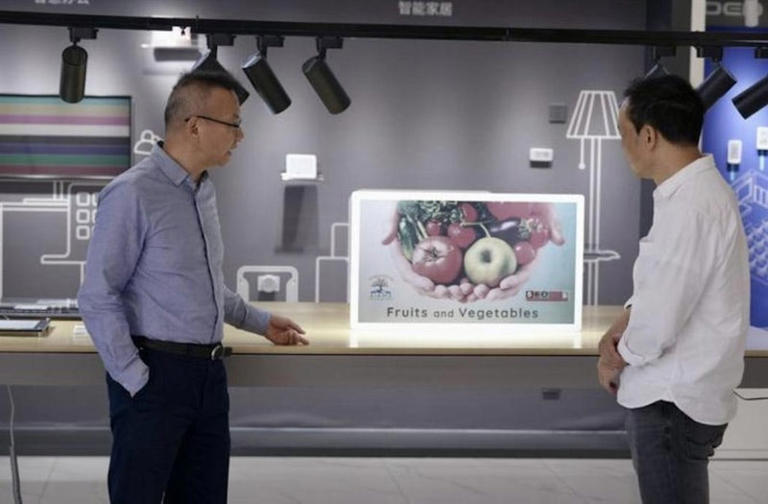 Mass production of 'world's first' color e-paper display over 30-inches ...