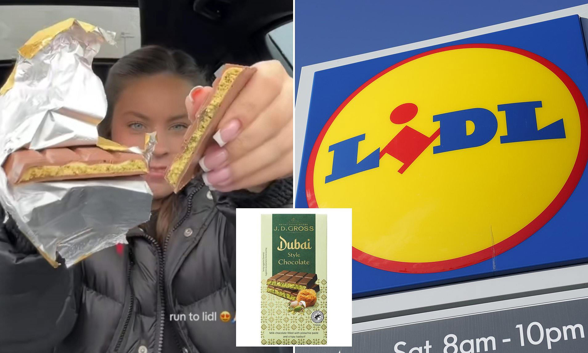 Lidl UK releasing its own version Dubai-style chocolate for just £3.99 Lidl UK releasing its own version Dubai-style chocolate for just £3.99