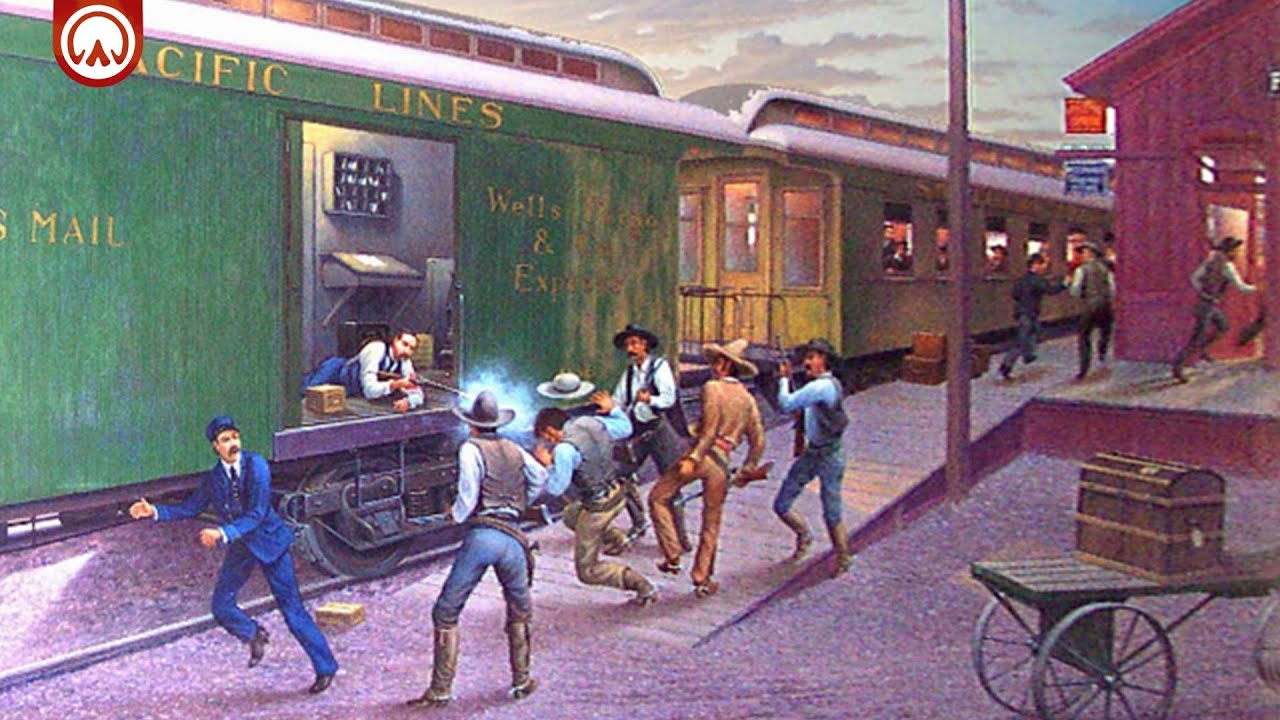 2 Daring Train Robberies of The Wild West...