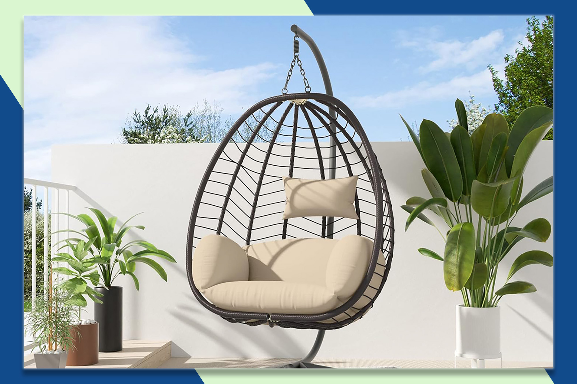 Egg chairs everywhere! Snag the ‘sacred’ swing for $99 during Amazon’s ...