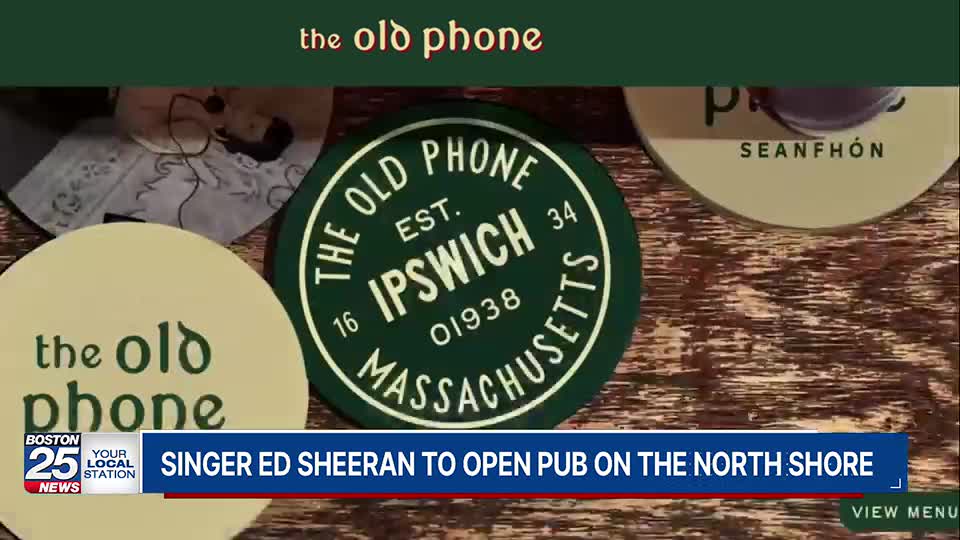 Ed Sheeran opening pop-up pub on North Shore