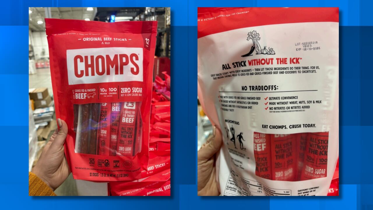 Ready-to-eat beef sticks recalled due to possible metal contamination