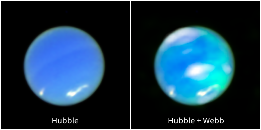 Check Out Neptune's Beautiful Auroras, Captured for the First Time by ...