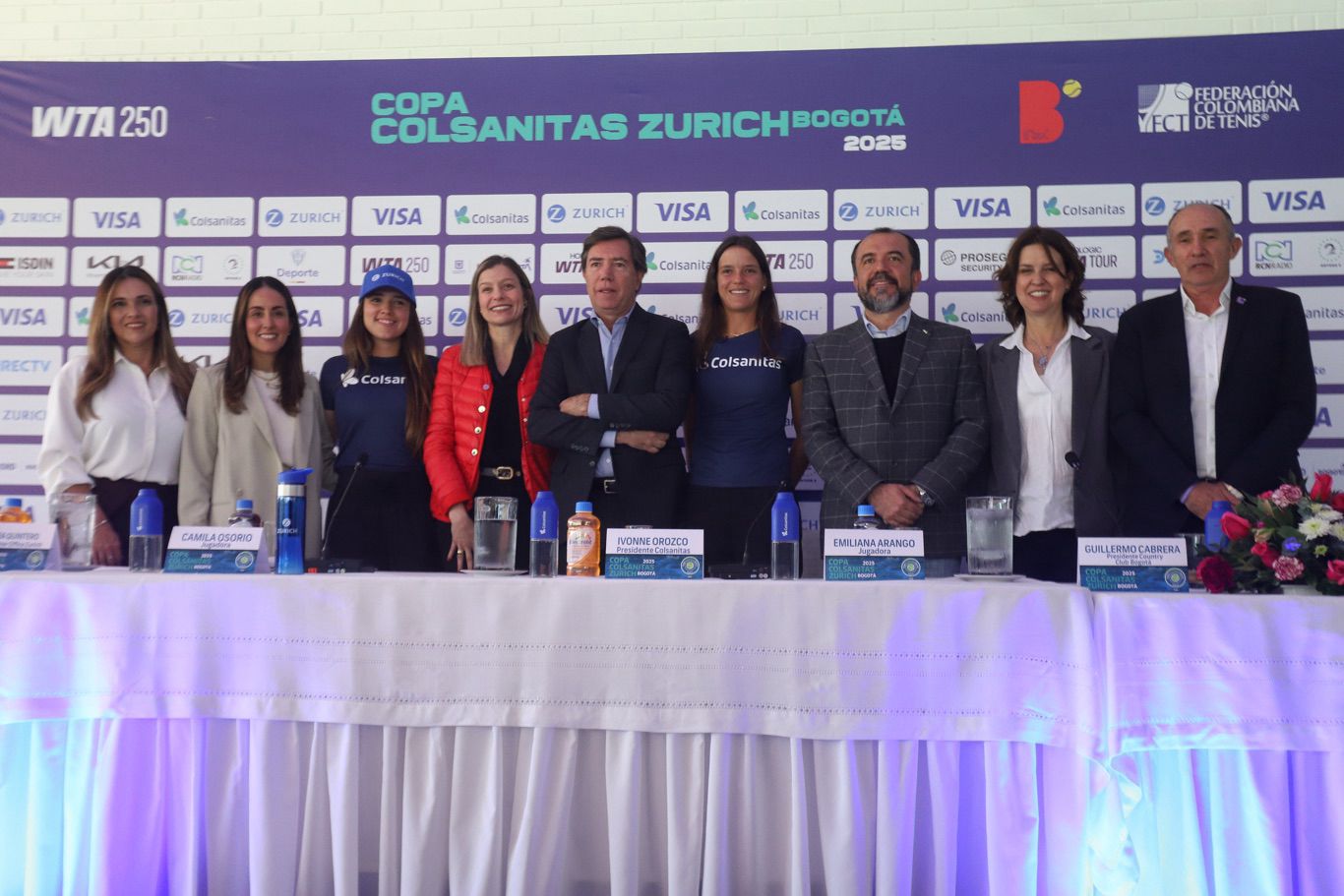 Copa Colsanitas 2025: figuras de la WTA y más sorpresas