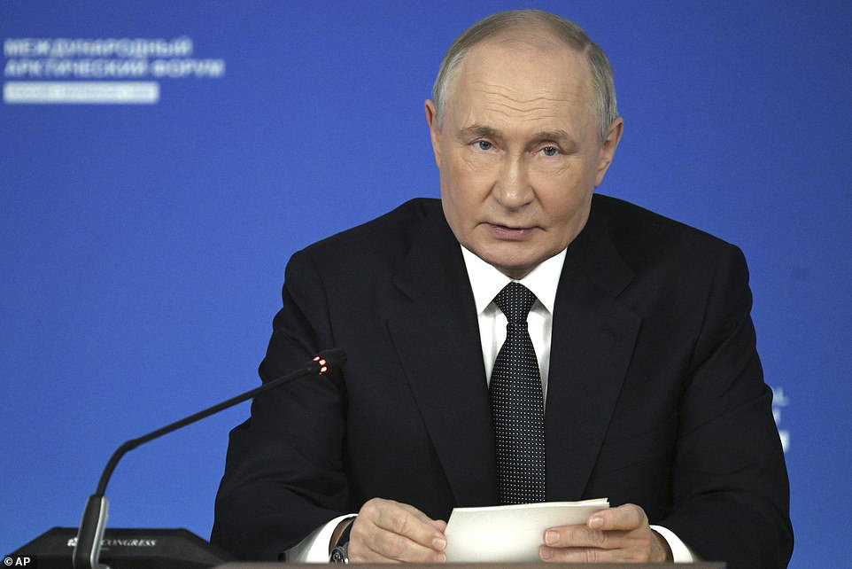Russia to increase military presence in the Arctic, says Putin Russia to increase military presence in the Arctic, says Putin